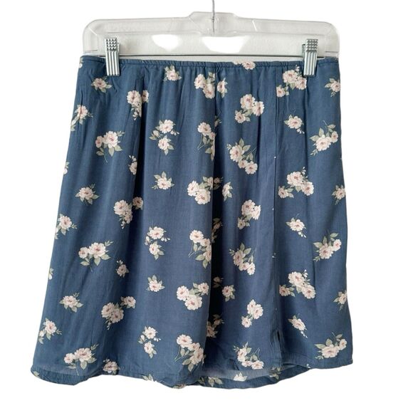 American Eagle Outfitters | Skirts | Nwt American Eagle Blue Floral 9s ...